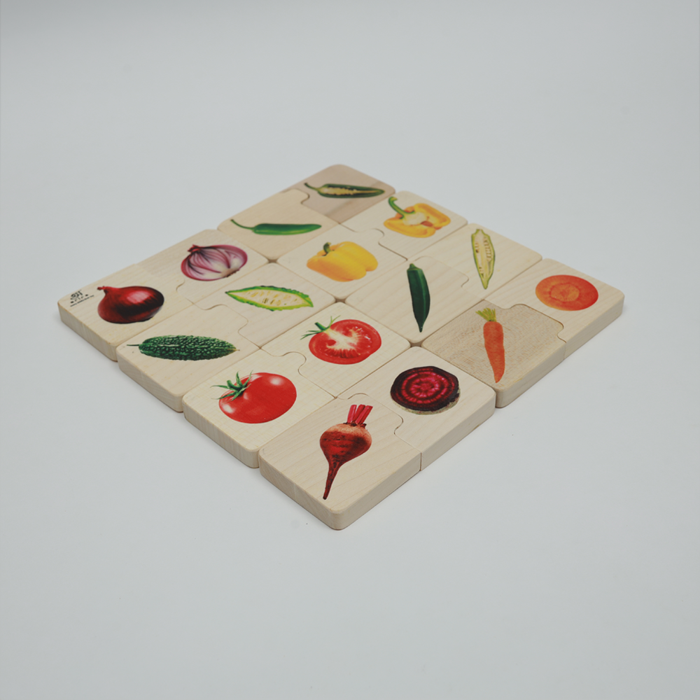 Chunky puzzle-Vegetables (16 Chunks)
